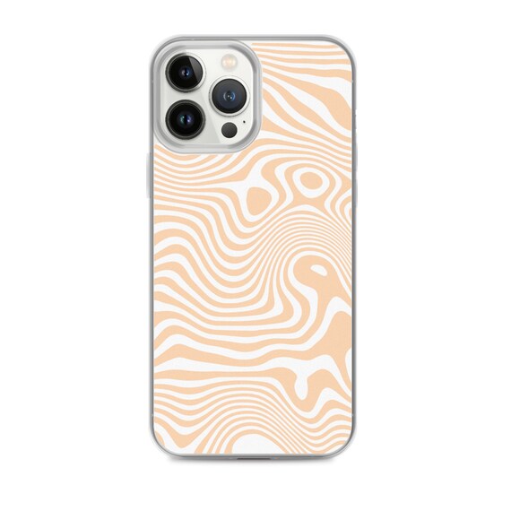 Trippy Beige Iphone Case - Etsy