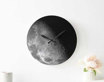 Half Moon Clock - Etsy
