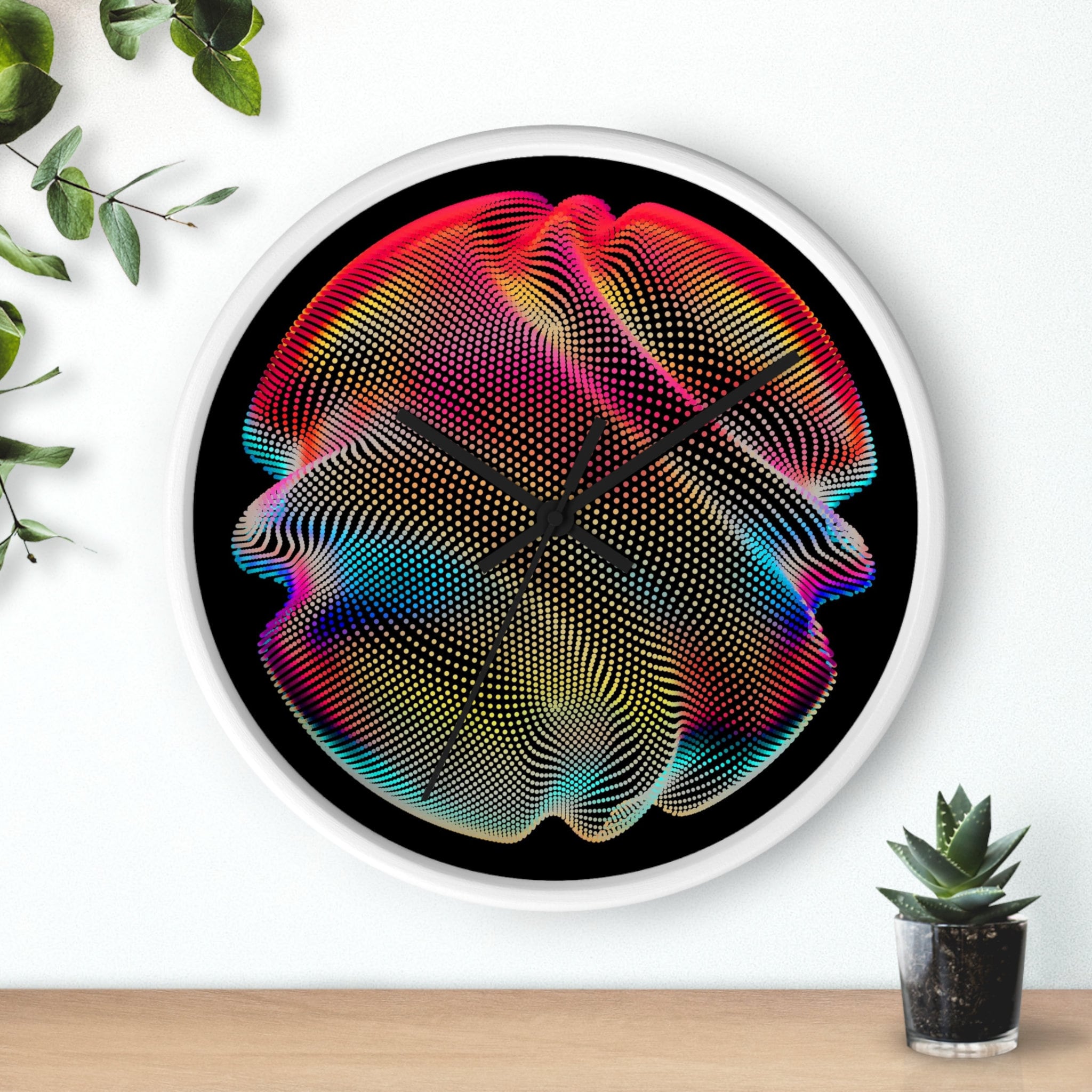 Digital Orb Wall Clock No.1 - Etsy