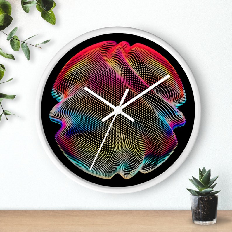 Digital Orb Wall Clock No.1 - Etsy