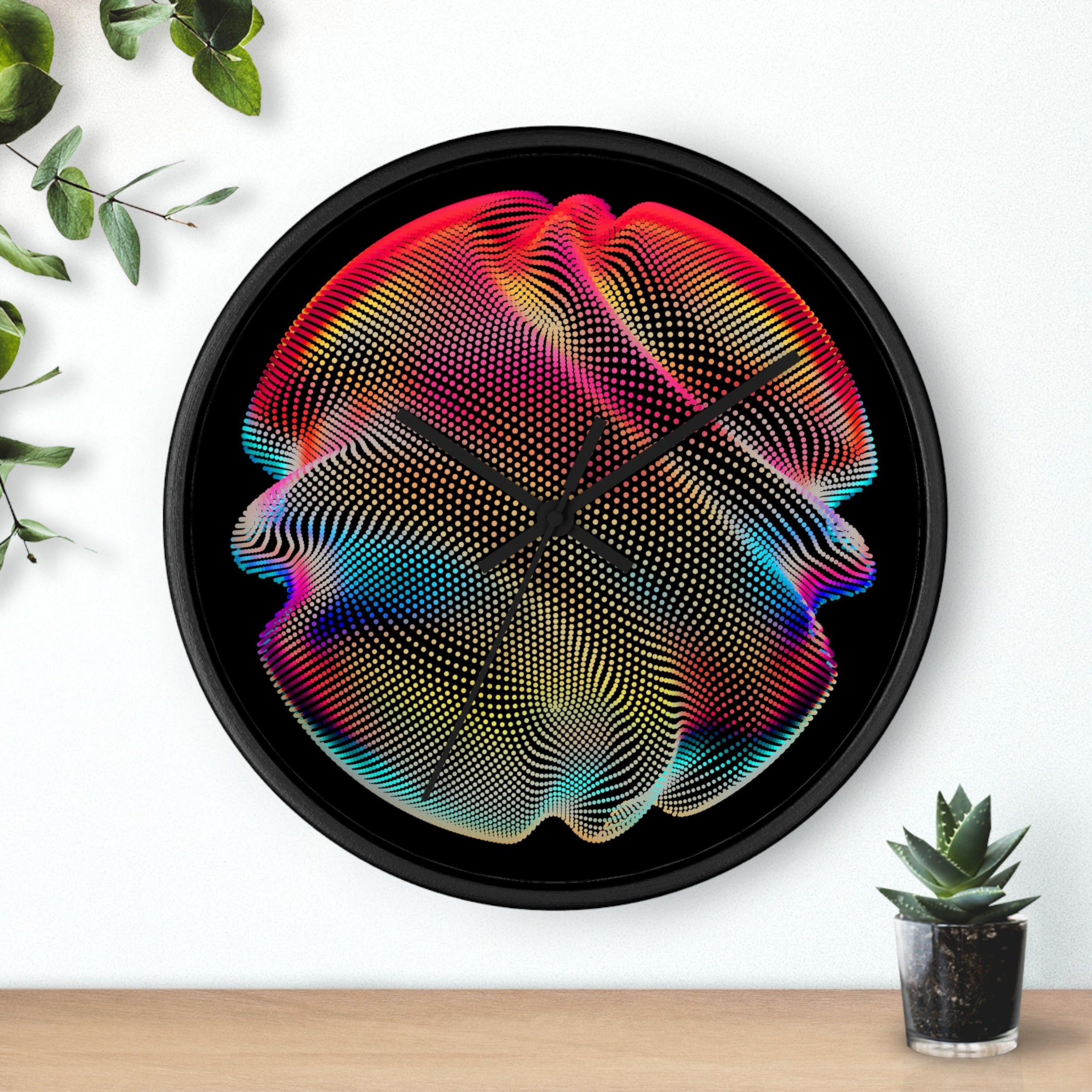 Digital Orb Wall Clock No.1 - Etsy
