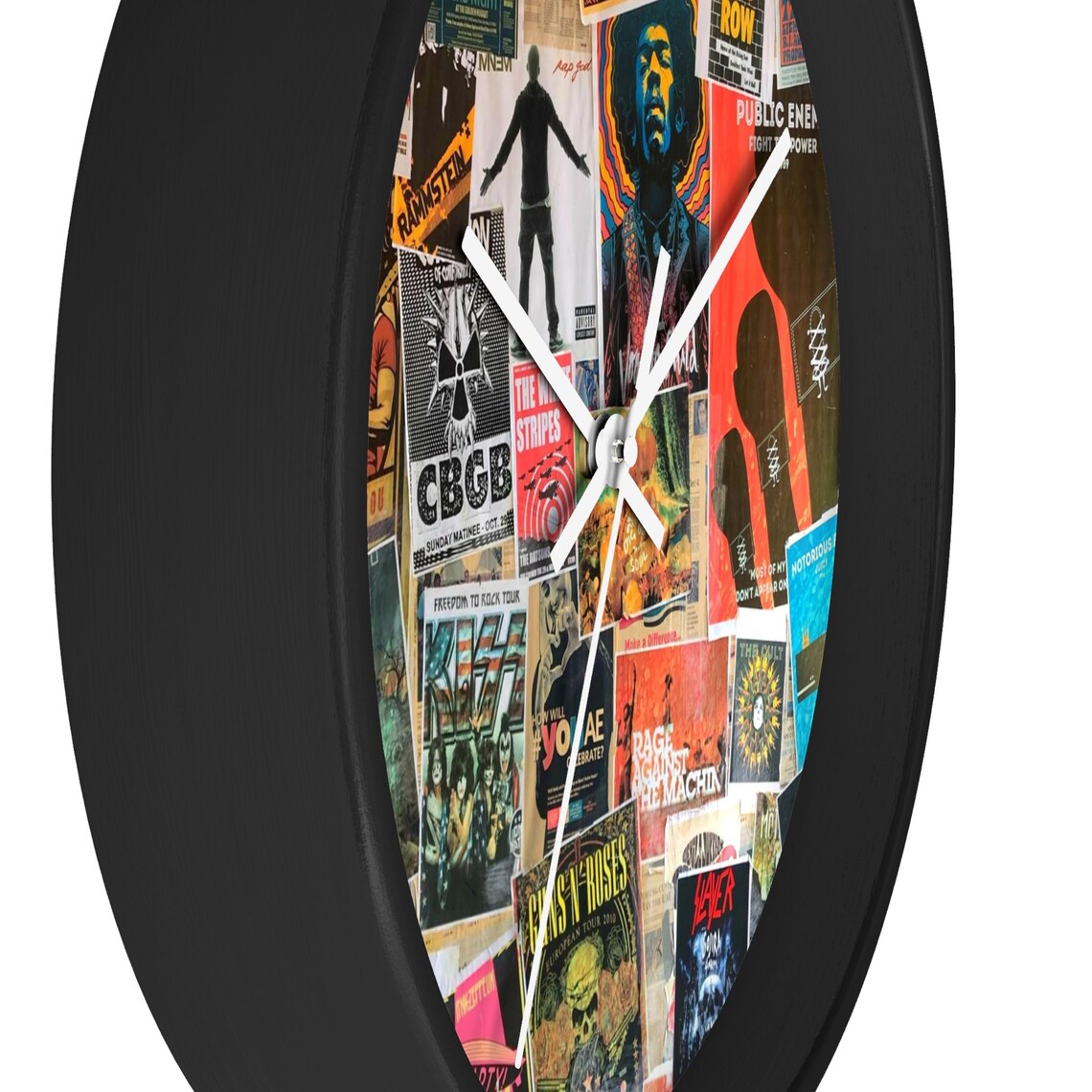 Vintage Band Poster Clock - Etsy