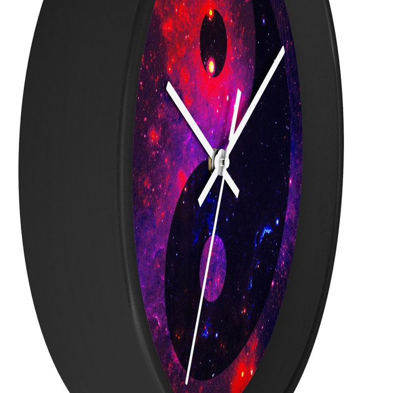 Galaxy Yin & Yang Clock - Etsy