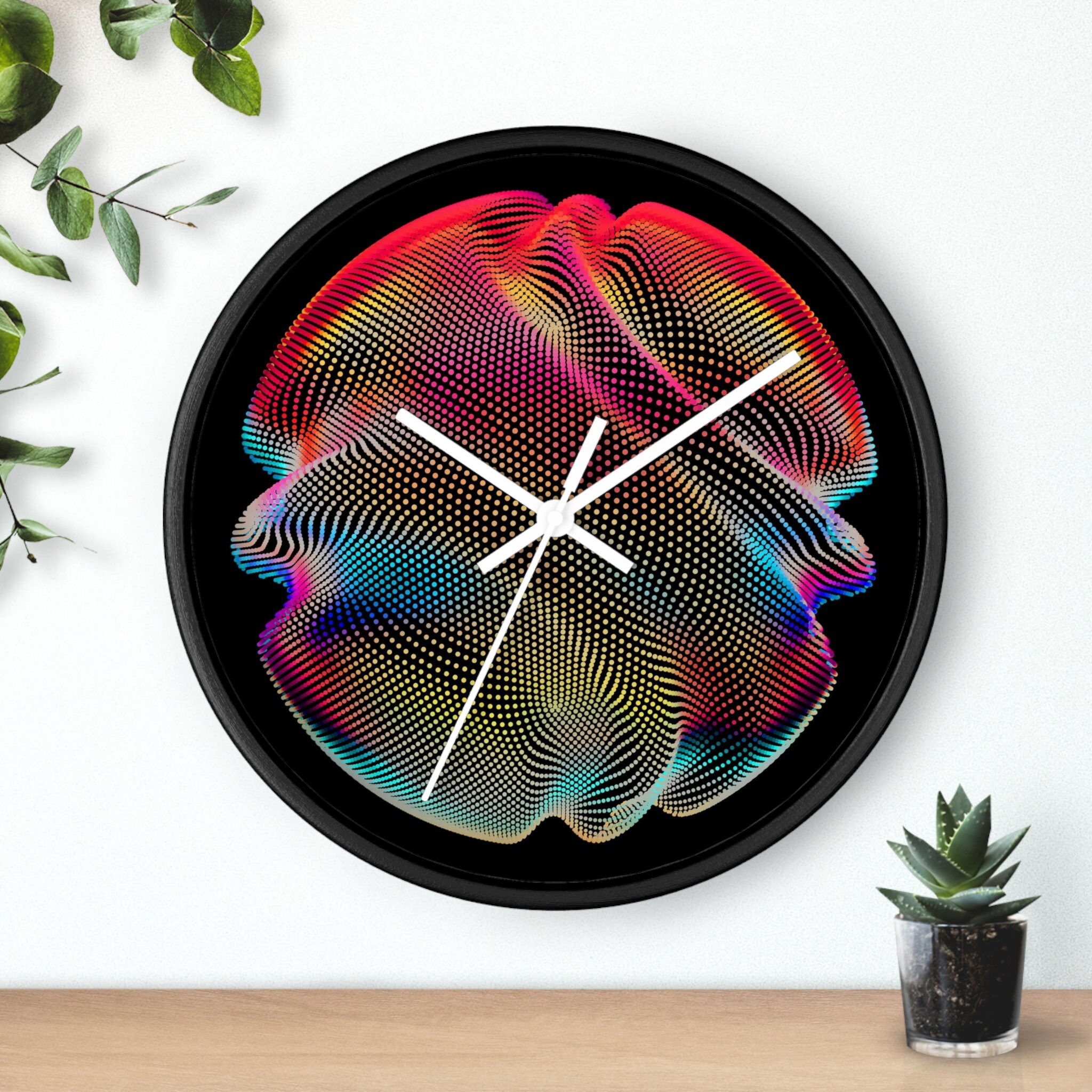 Digital Orb Wall Clock No.1 - Etsy