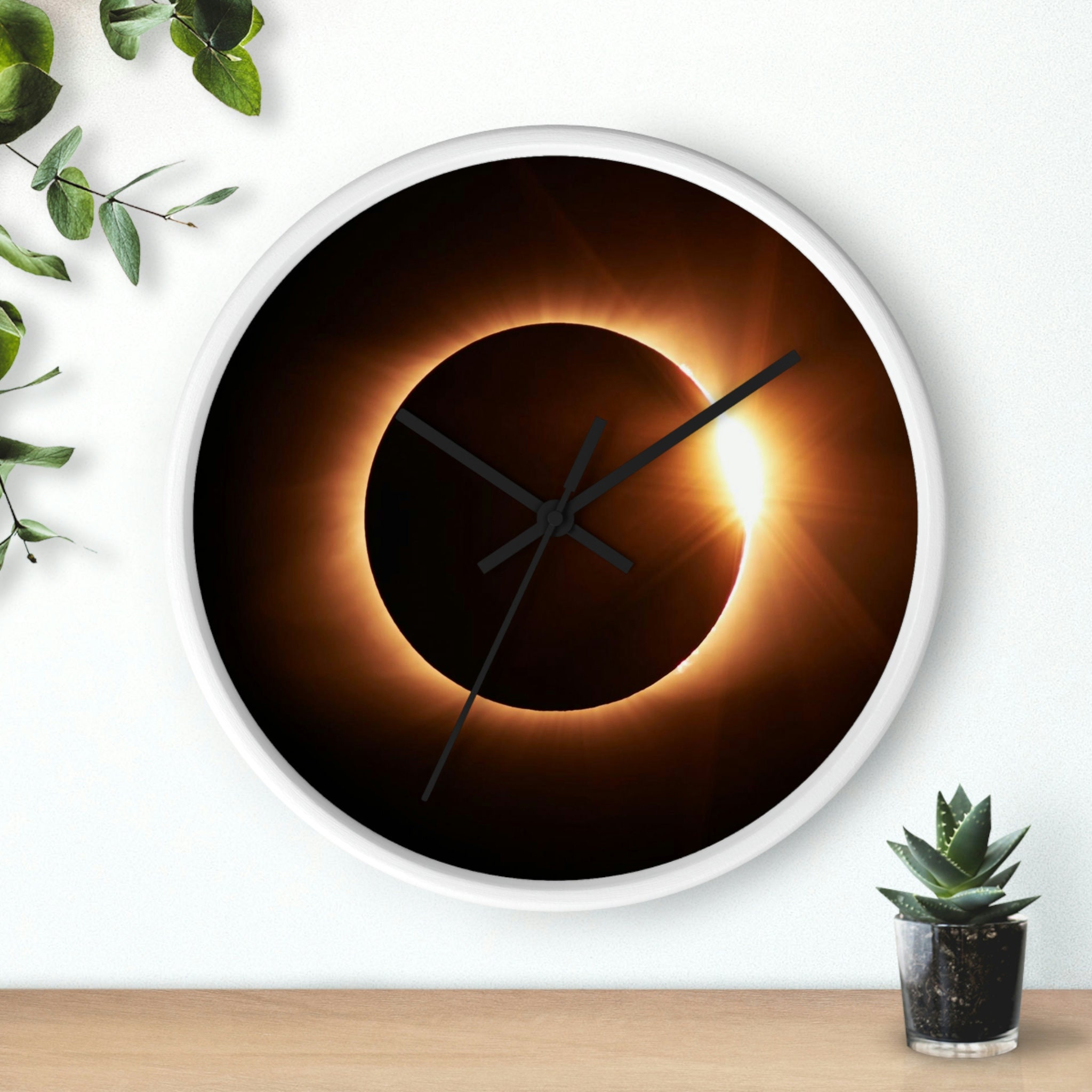 Solar Eclipse Clock - Etsy