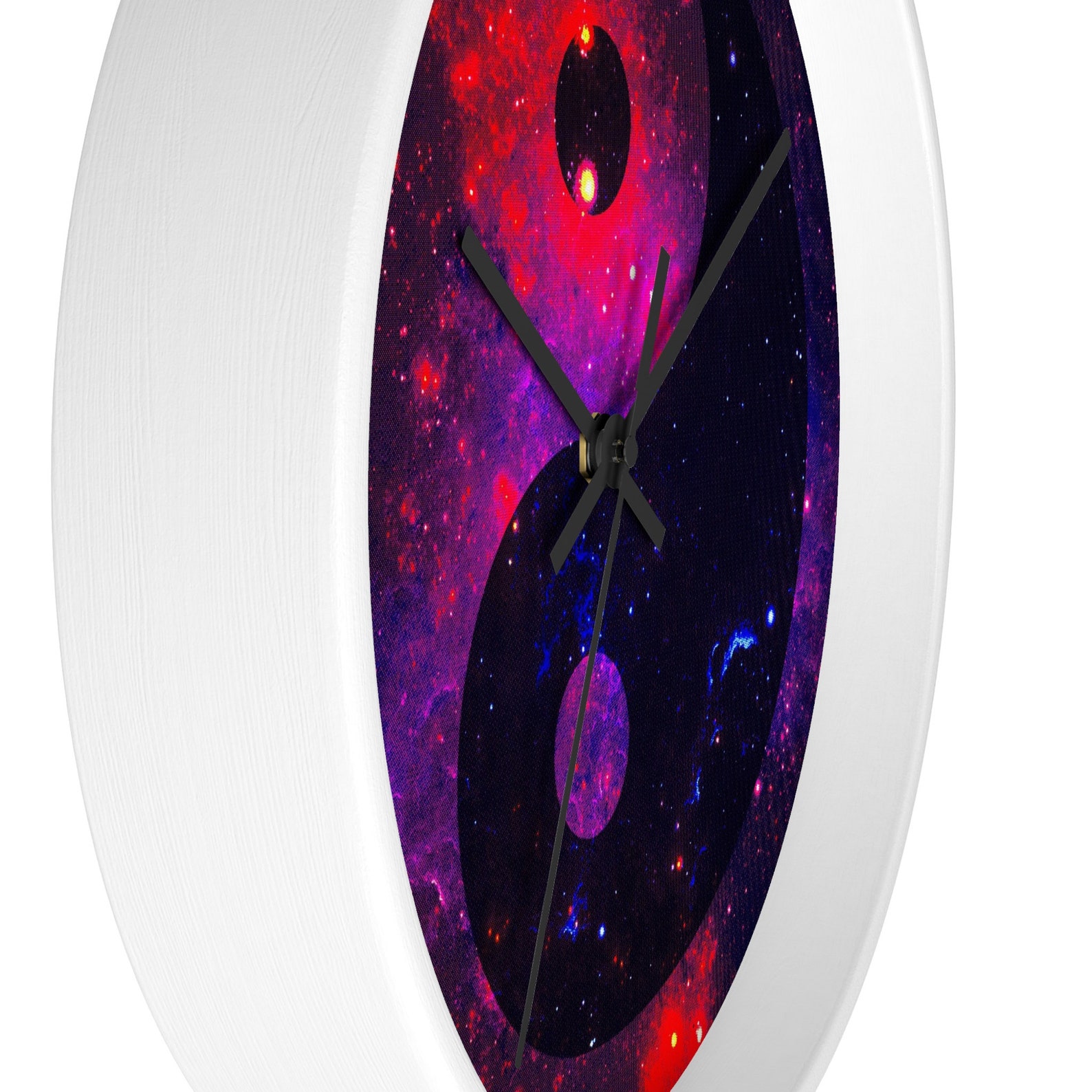Galaxy Yin & Yang Clock - Etsy