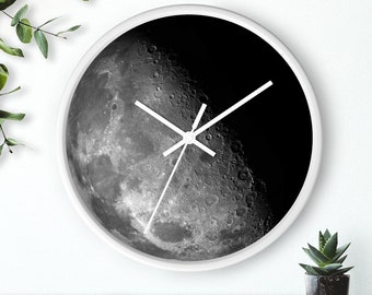 Half Moon Clock - Etsy