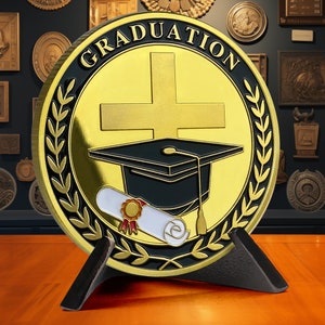 Happy Graduation Coins - Graduation Anniversary Gift - College Degree ...