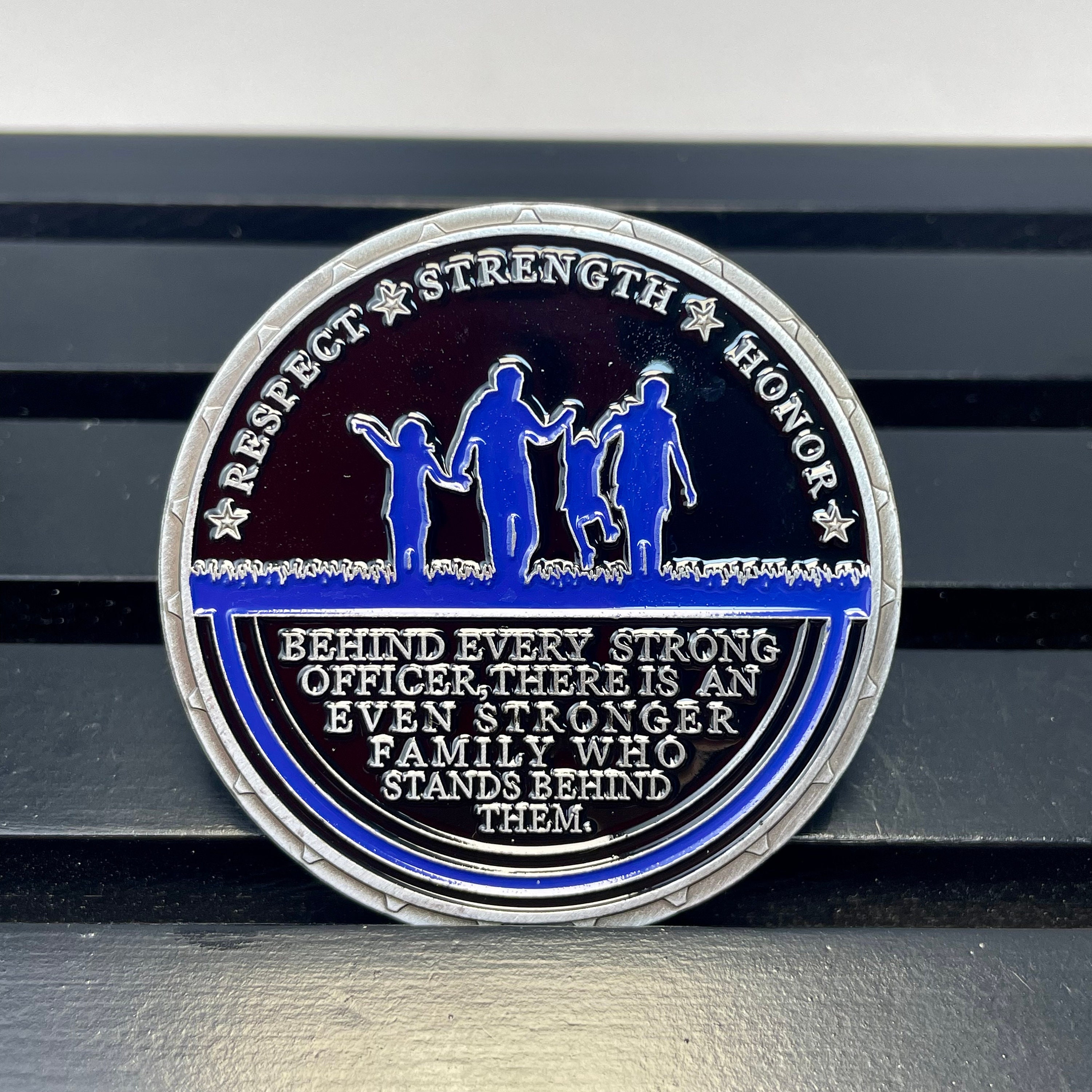Police Challenge Coin - Proud Police Mom Gift - Law Enforcement Police ...