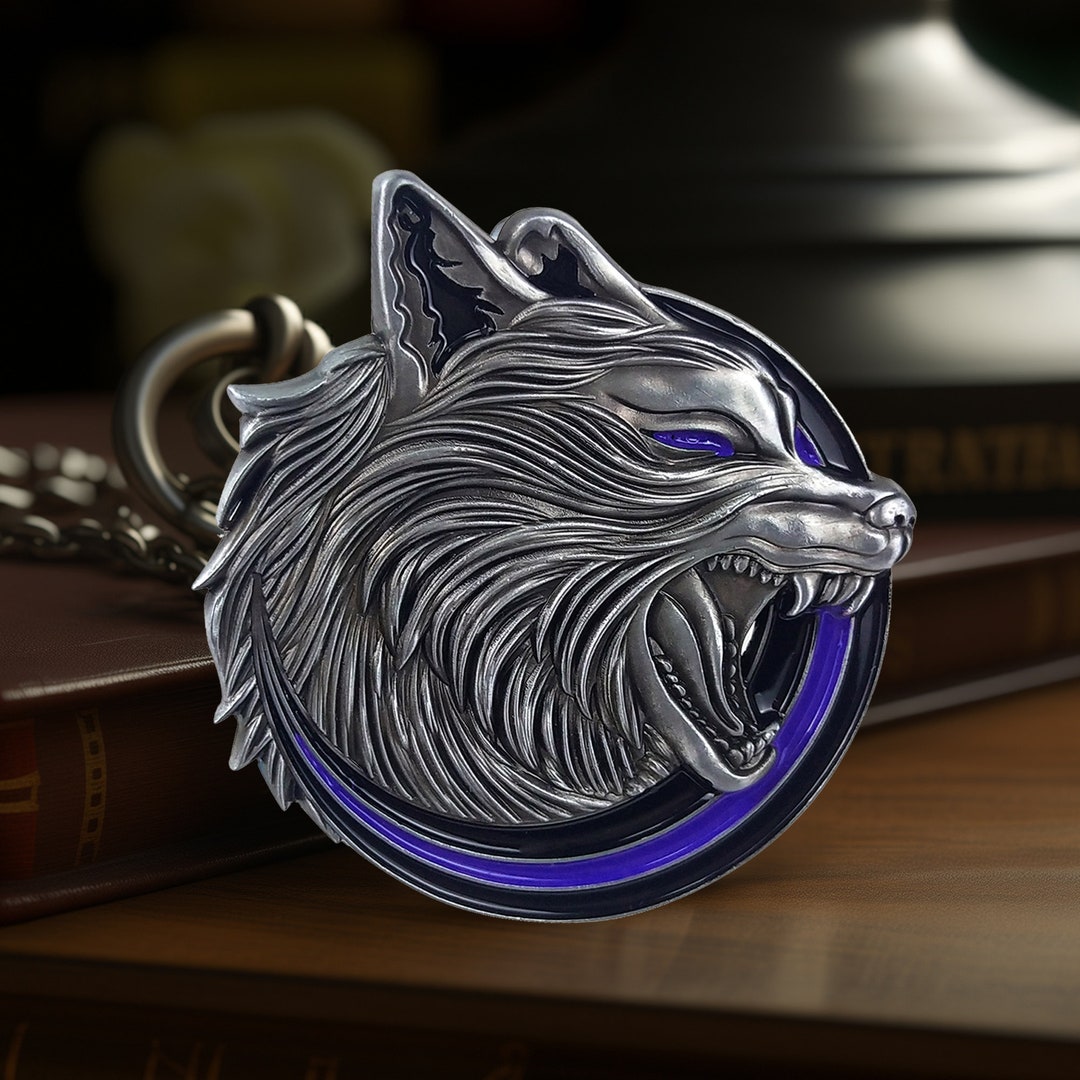 Sheepdog Wolf Challenge Coin: Thin Blue Line Law Enforcement Gift - Etsy
