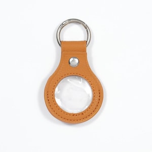 Portable Genuine Leather Keychain Holder for Coins - AA Medallion ...