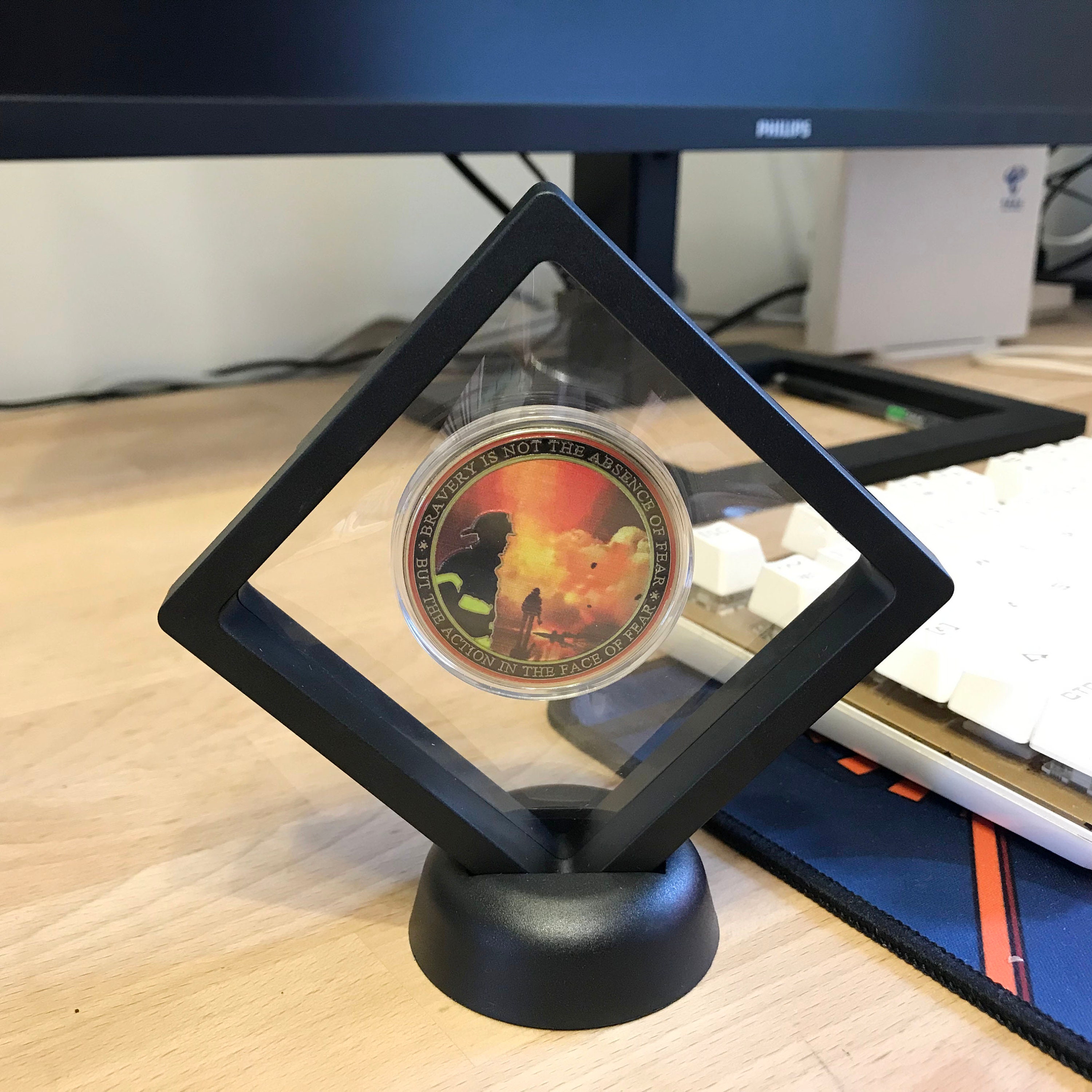 Firefighter Challenge Coin Fire Department Thank You for - Etsy