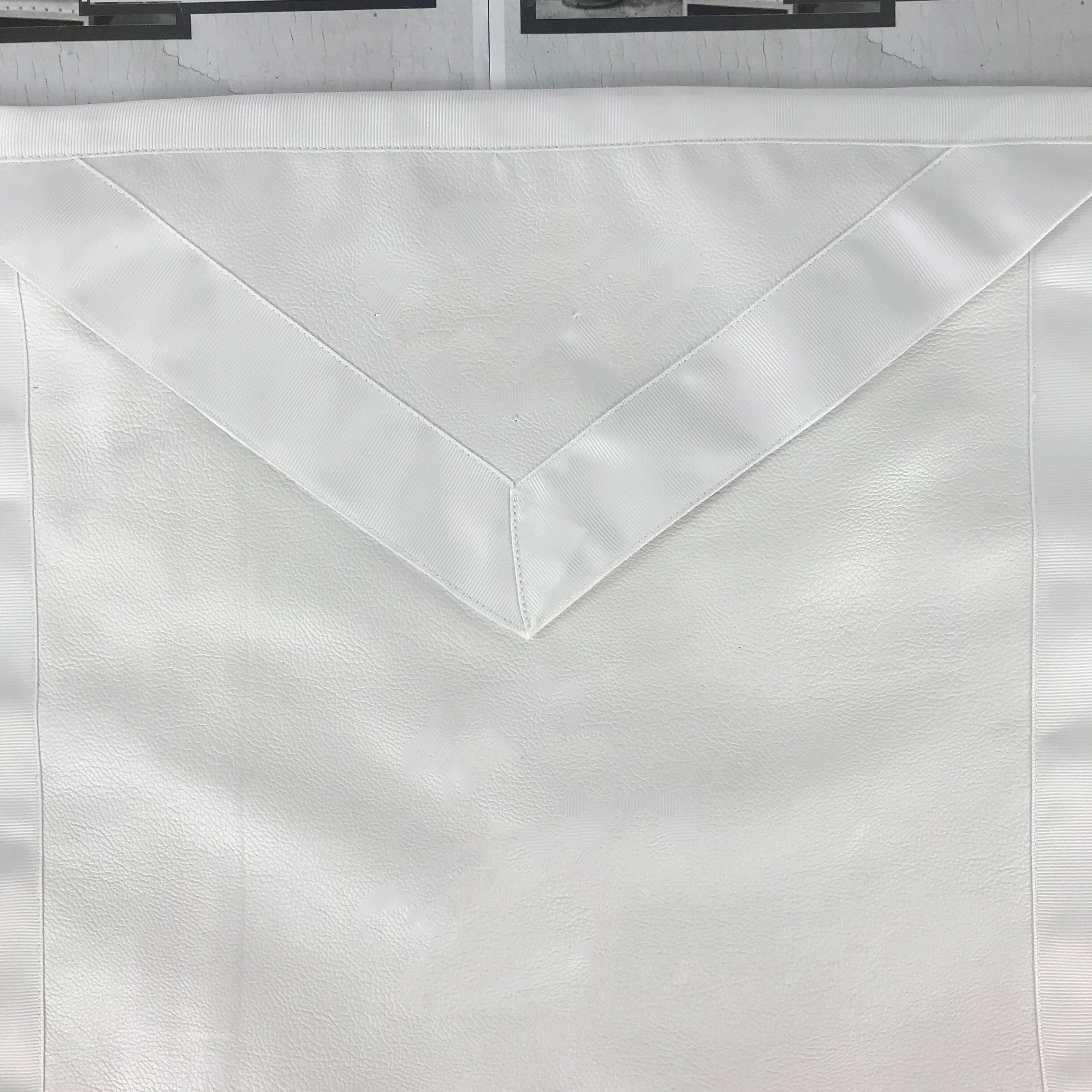 Authentic White Leather Apron Gift for Masonic Master Masons - Etsy