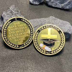 Happy Graduation Coins - Graduation Anniversary Gift - College Degree ...