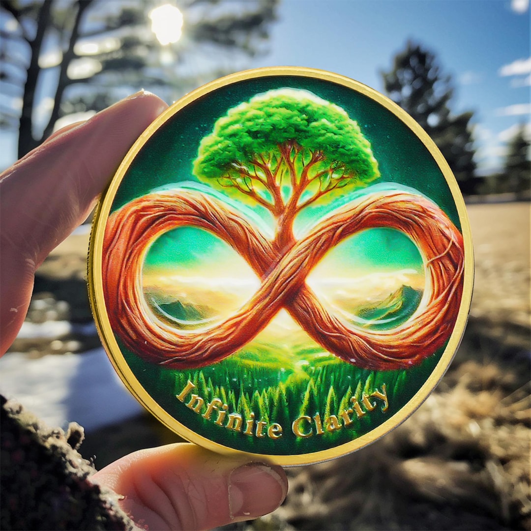 Tree of Life AA Medallion: Endless Tree Sobriety Gift - Etsy