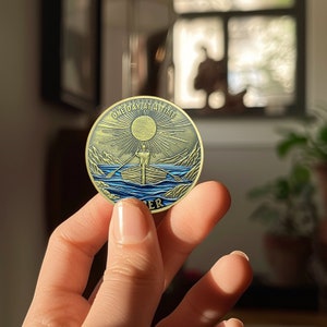 Custom Year Sobriety Coin - Butterfly Sober Coin 1-40 Years AA NA Chip ...