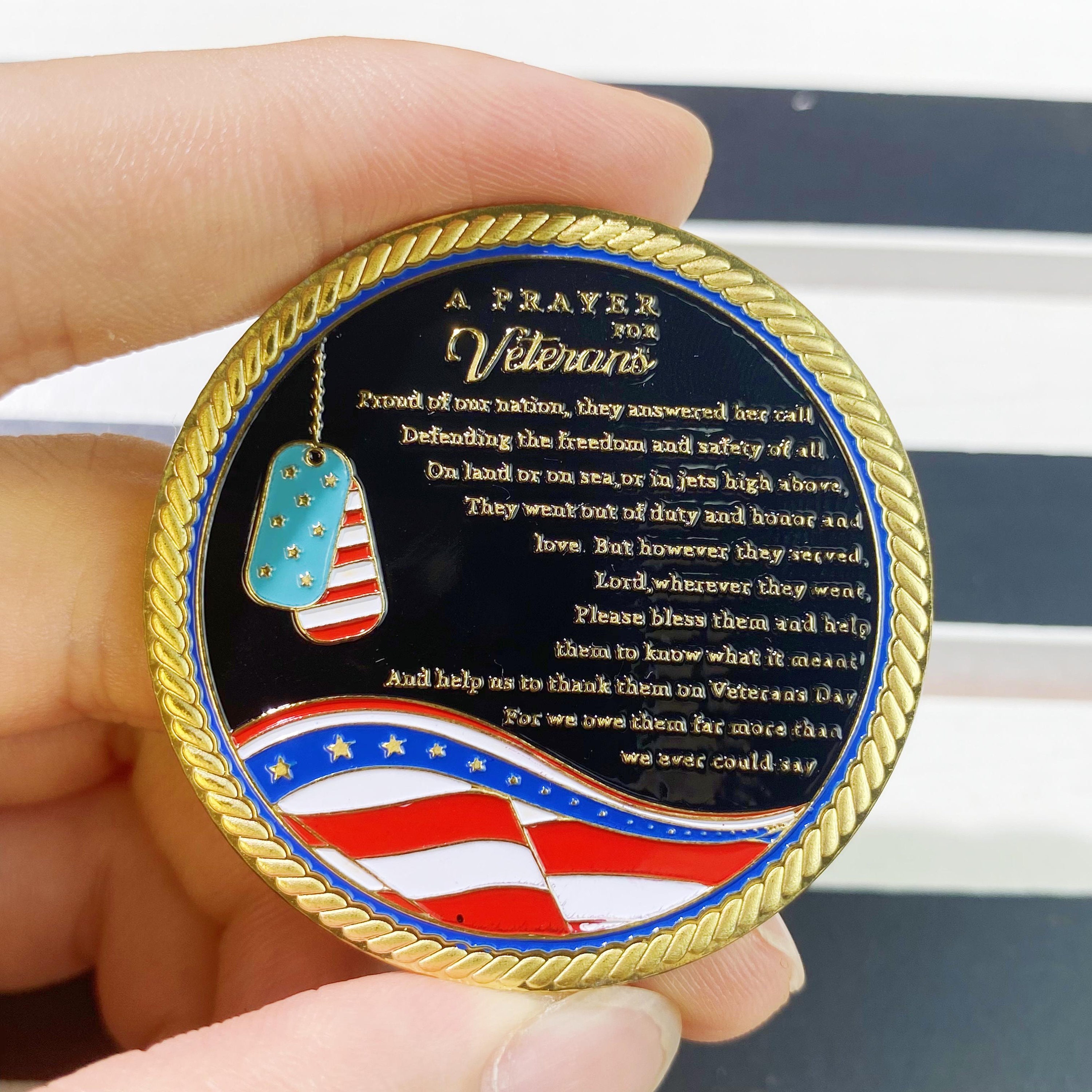 Military Veterans Challenge Coin Veterans Day Gift Coins - Etsy