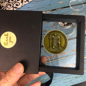 Knight Templar Christian Challenge Coin - Empower & Enlightenment ...
