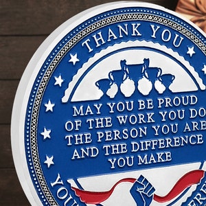 Award & Achievement Coin - Company Staff Reward Badge Coin - Corporate ...