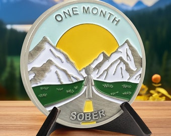 Personalised Sobriety Recovery Token Chip Gift. Custom Hand - Etsy