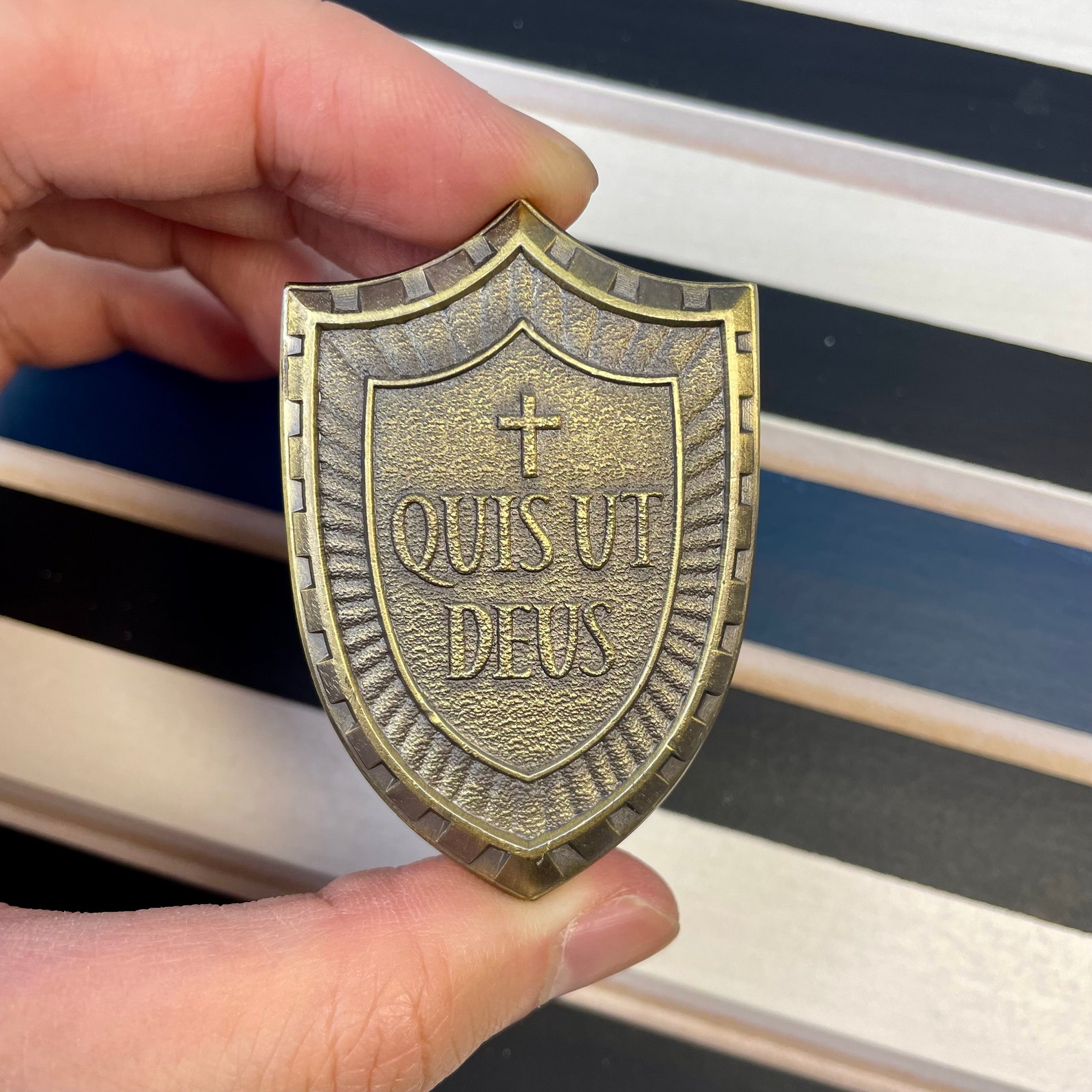 Archangel St Michael Challenge Coin Guardian Angel Shield - Etsy