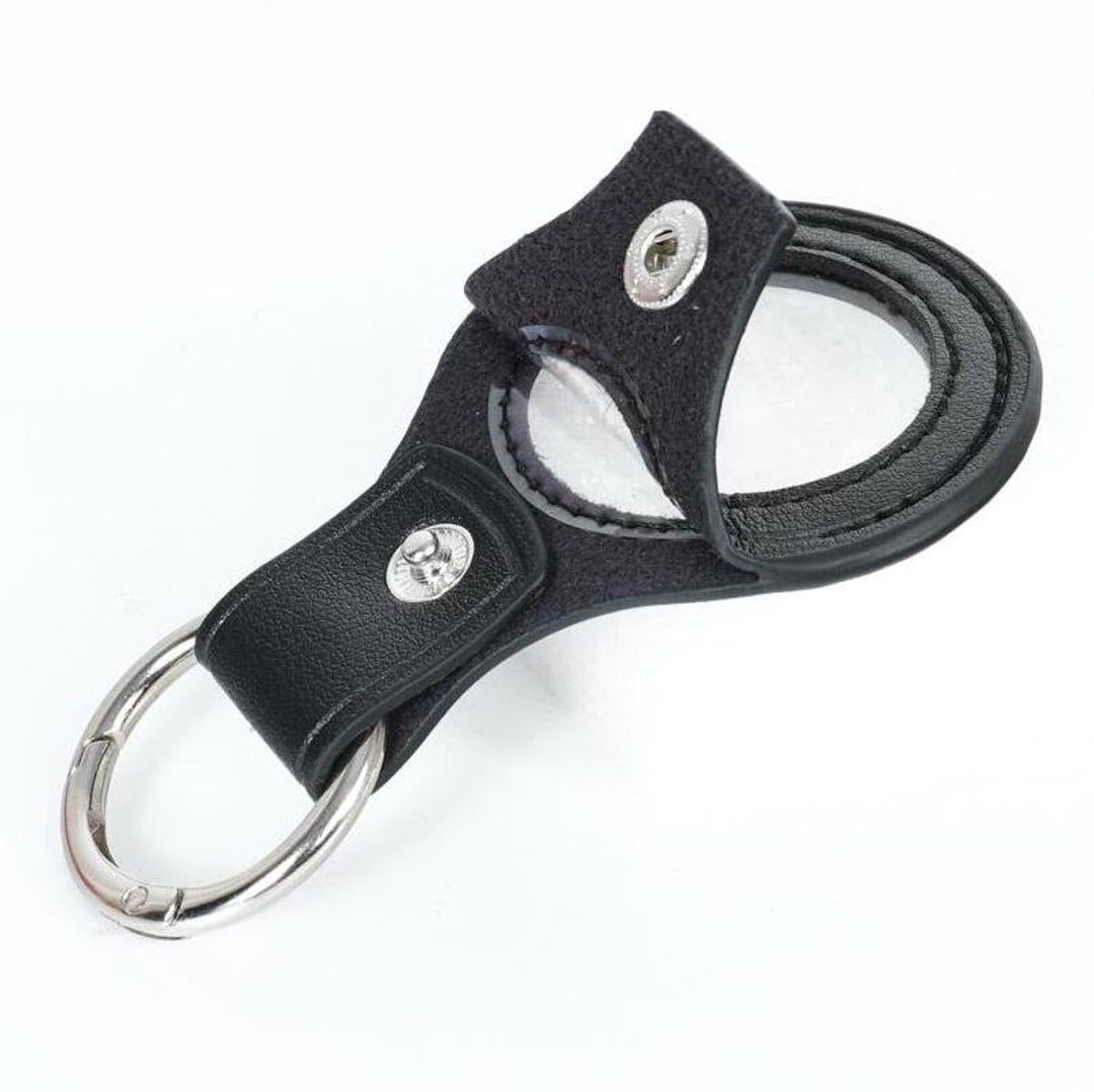 Portable Genuine Leather Keychain Holder for Coins - AA Medallion ...