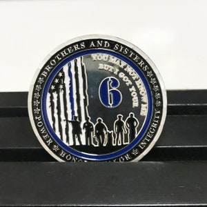 Police Officer Challenge Coin - Thin Blue Line Challenge Coins - I Got ...