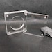 Clear Acrylic Challenge Coin Display Case: Magnetic Closure - Etsy