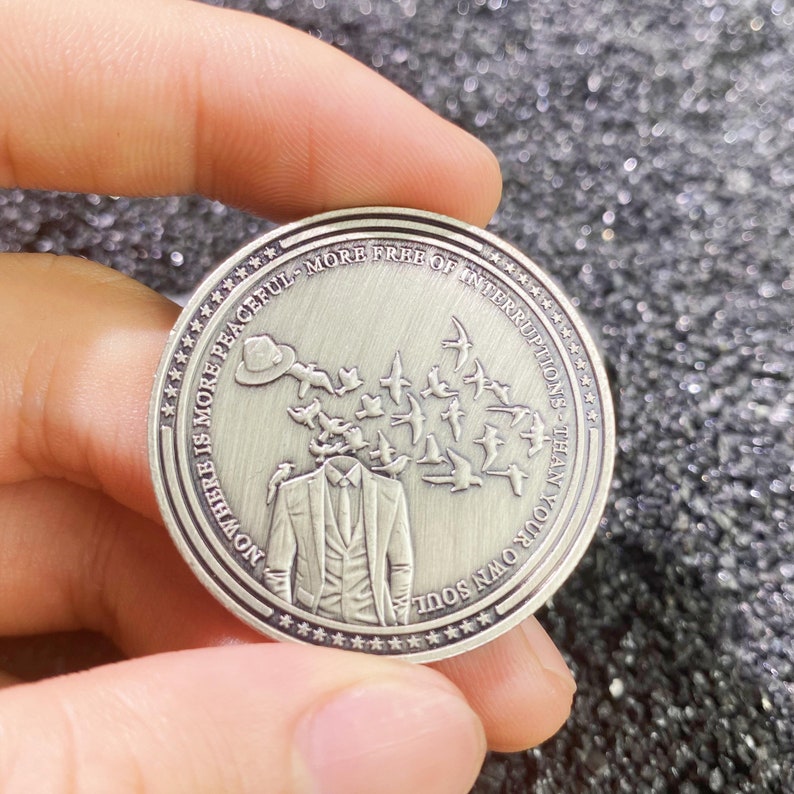 Stoic Inner Citadel Coins Amor Fati Stoic Gift Idea Stoic - Etsy