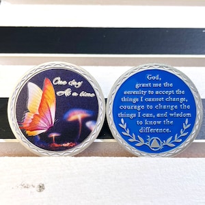 Collectibles Sobriety Challenge Coins - Soberversary AA/NA Medallion ...