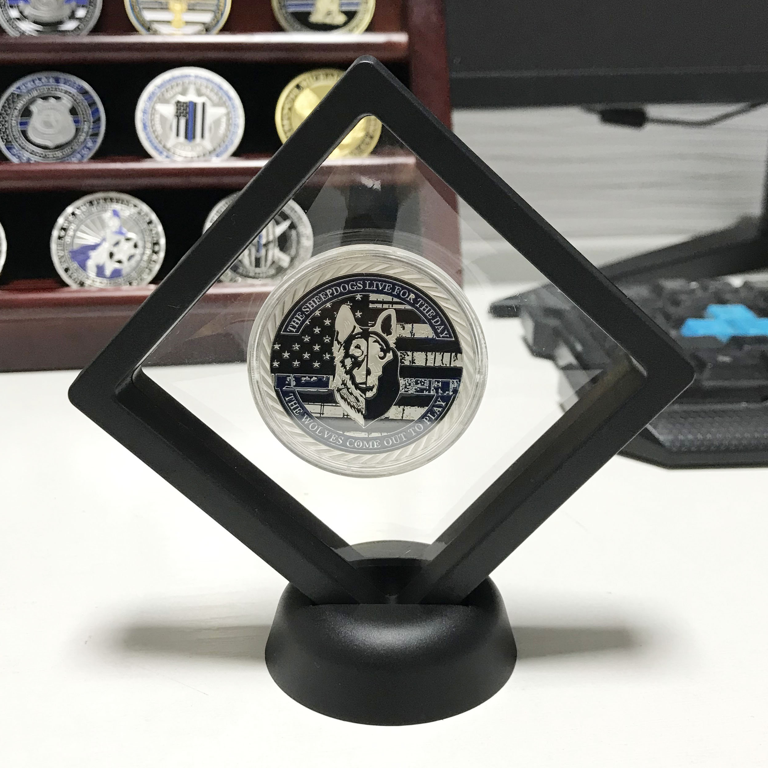K9 Police Challenge Coin Police Working Dog Coin - Etsy