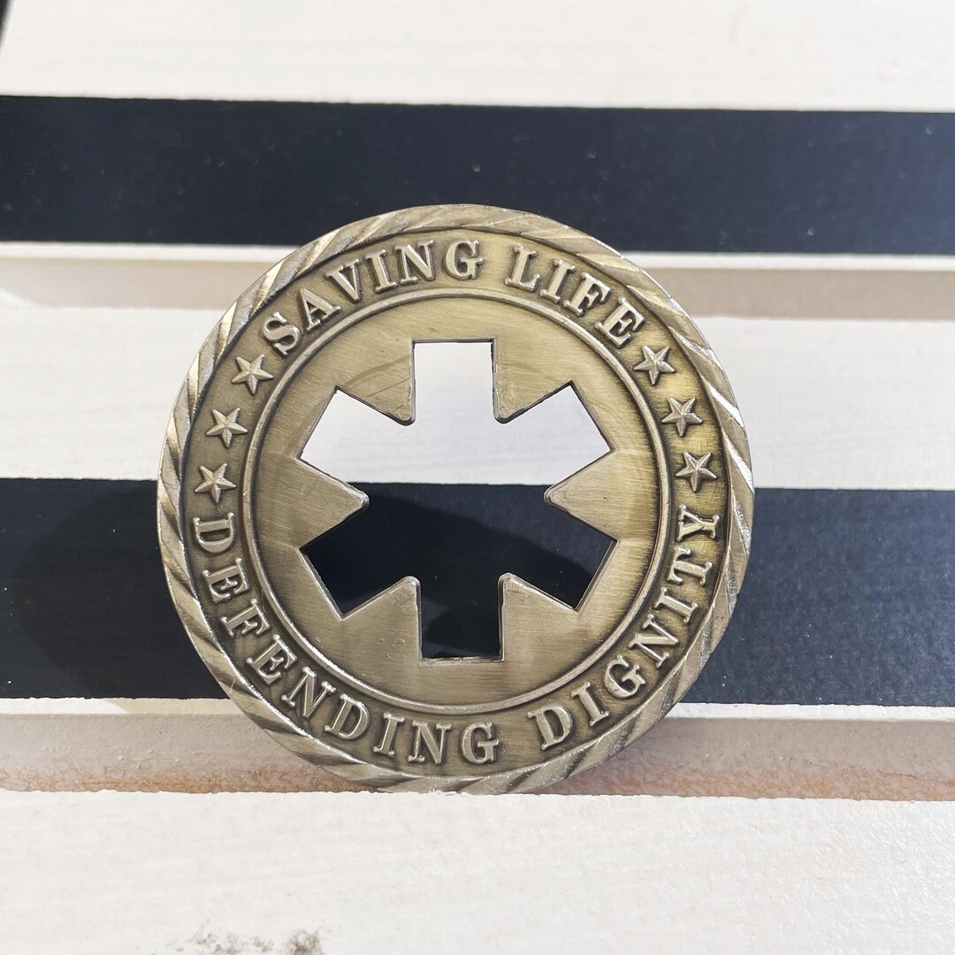 EMS Challenge Coin - EMS Openwork Design Souvenir Coins - Doctor ...