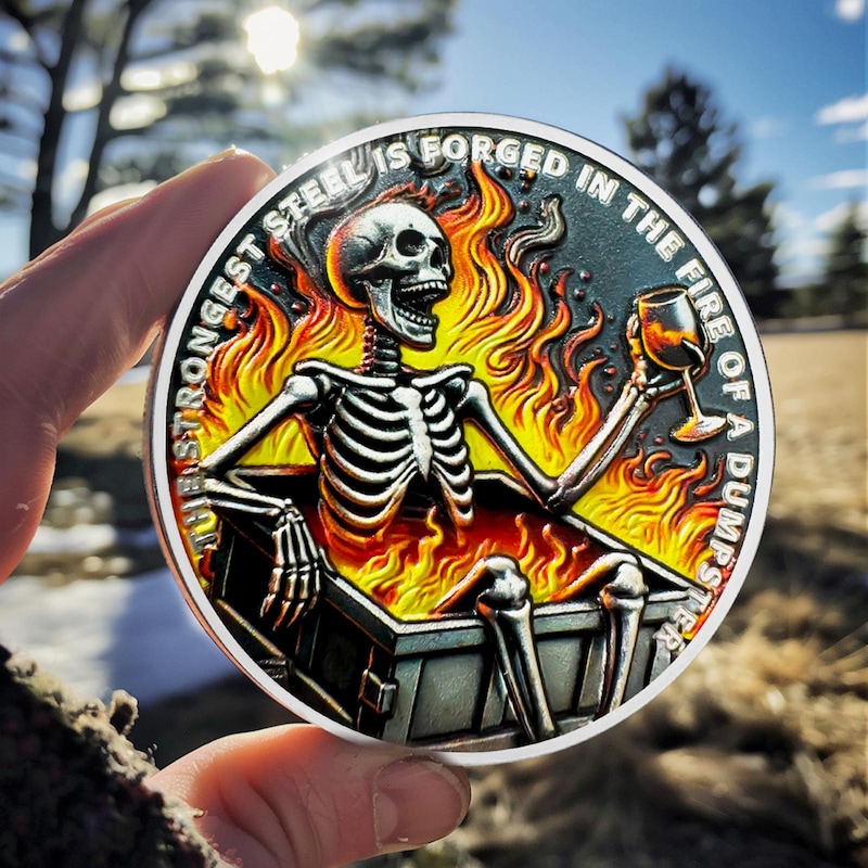 Sobriety Skeleton - Etsy