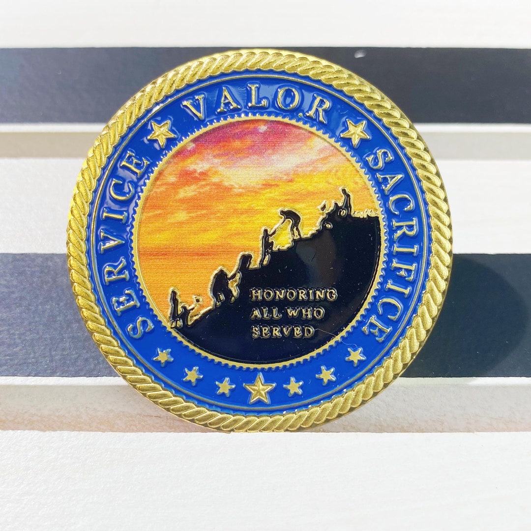 Military Veterans Challenge Coin Veterans Day Gift Coins - Etsy