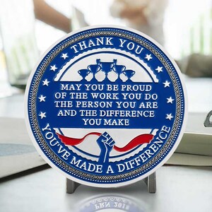 Leadership Challenge Coin - Corporate Staff Award Badge Coin - Company ...