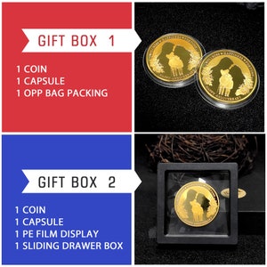 Happy Anniversary Coin - Love of Tree Commemorative Tokens Valentine's ...