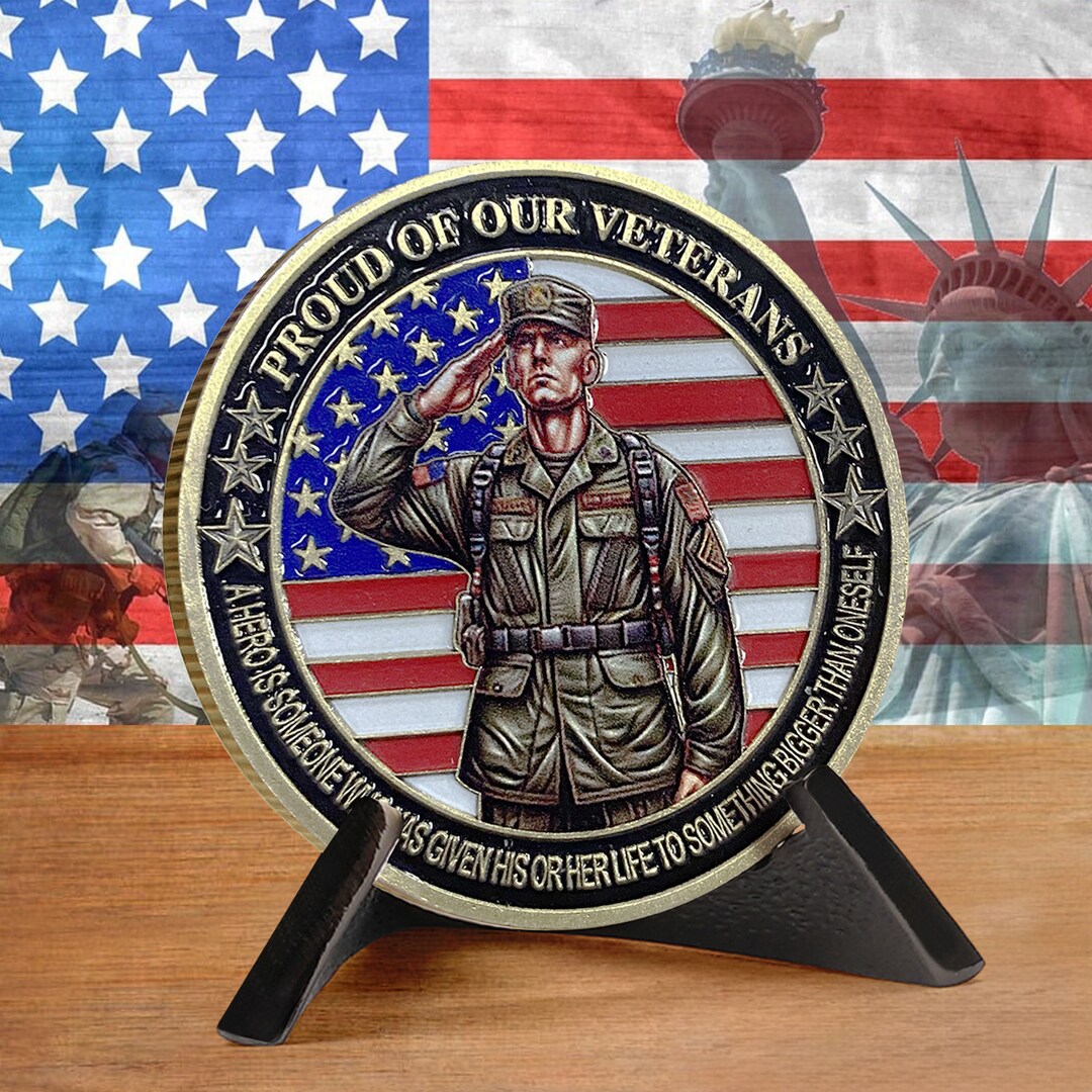 Wholesale American Veterans Tribute Coin Thank You for Your Service ...