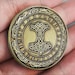 Viking Challenge Coins - Yggdrasil Tree of Life | Mjölnir Thor's Hammer ...