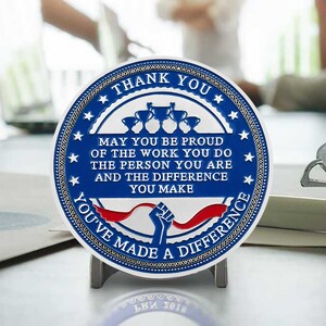 Award & Achievement Coin - Company Staff Reward Badge Coin - Corporate ...