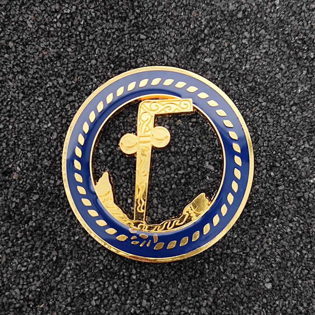 Masonic Car Emblem Conchos - Auto Emblem Conchos - Tubal Cain Masonic ...