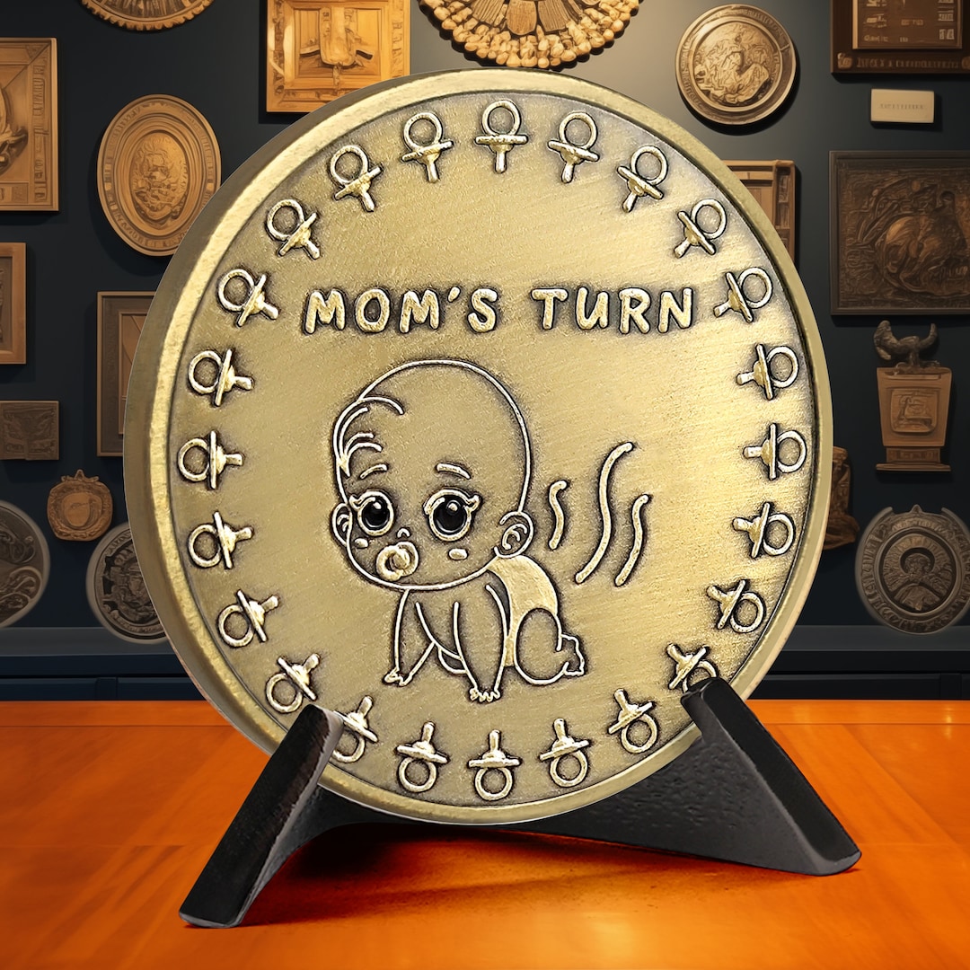 New Parents Decision Coin| Gift Newborn | Pregnancy Gift for First Time ...