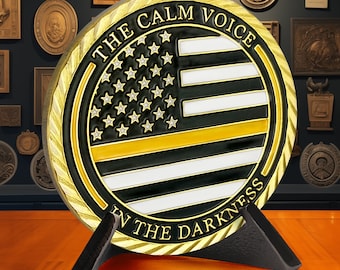 911 Dispatcher Challenge Coin. - Etsy