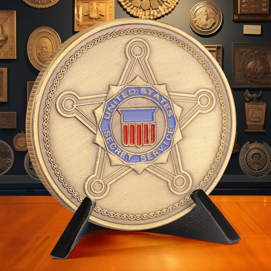 United States Secret Service Challenge Coin - Law Enforcement Gifts for ...