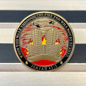 Firefighter Challenge Coin - Firefighter Rule - Firefighter Retirement ...