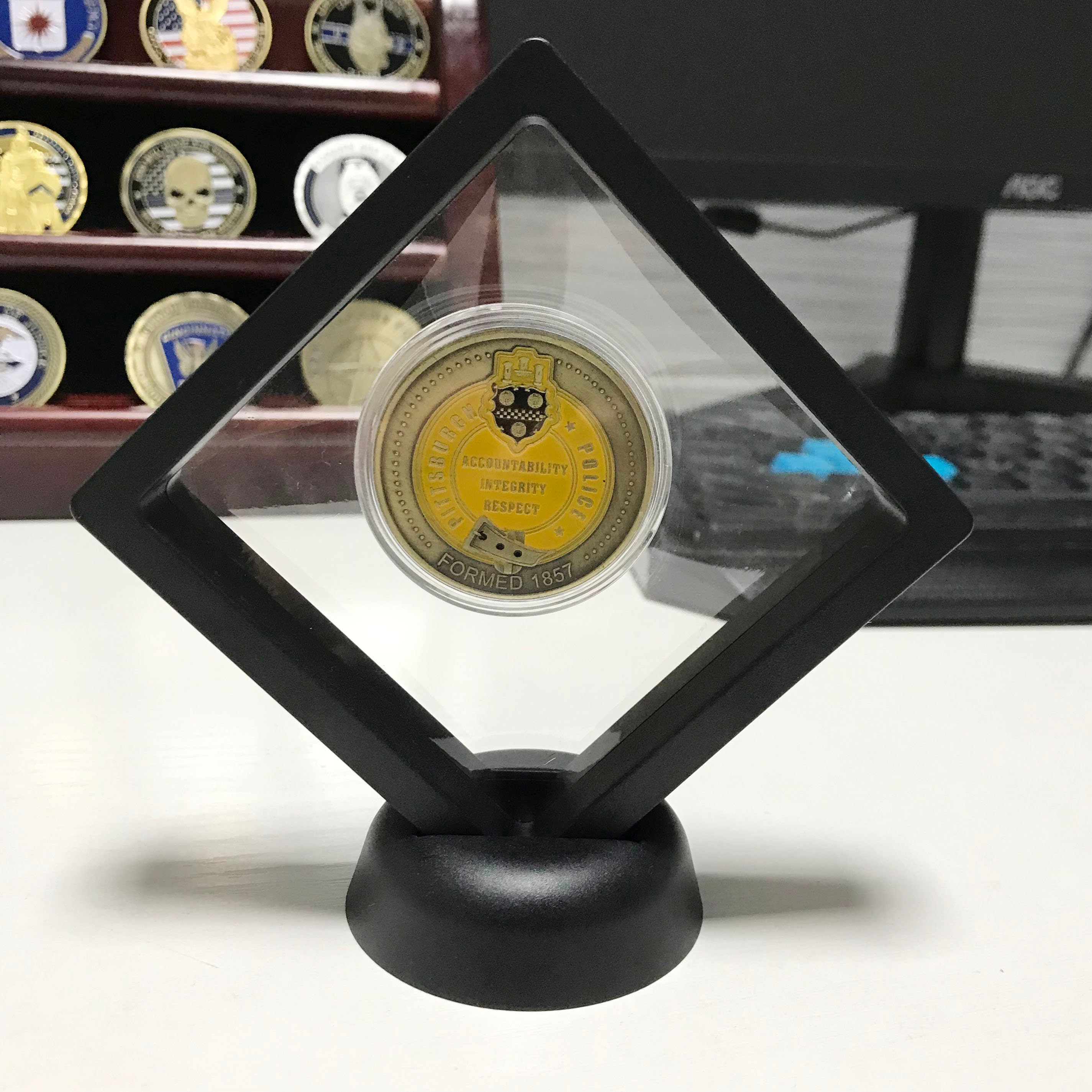Police Challenge Coin Pittsburgh Police Officers Coins Law - Etsy