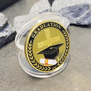 Happy Graduation Coins - Graduation Anniversary Gift - College Degree ...
