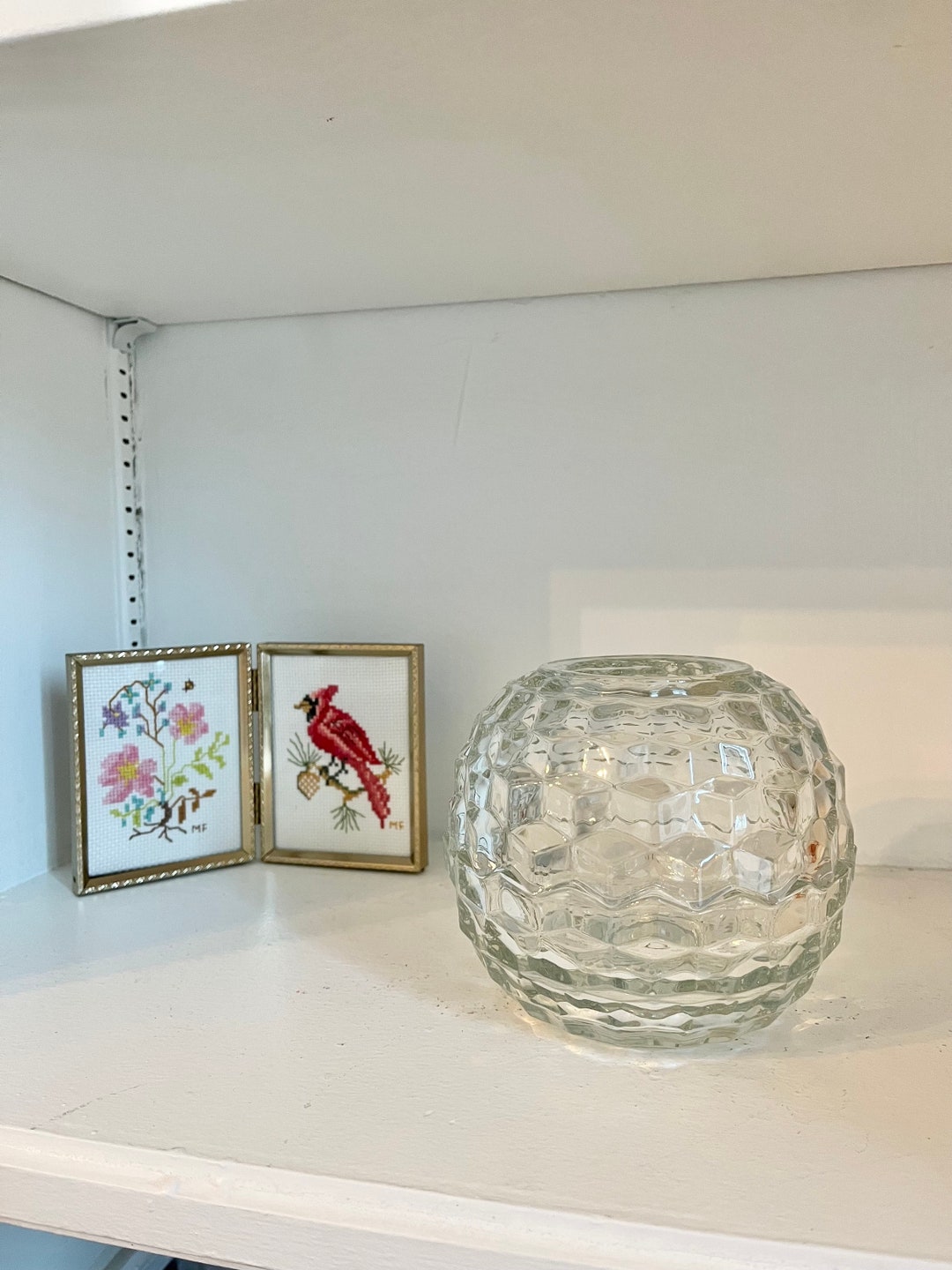 Vintage Homco Clear Cubist Fairy Lamp - Etsy