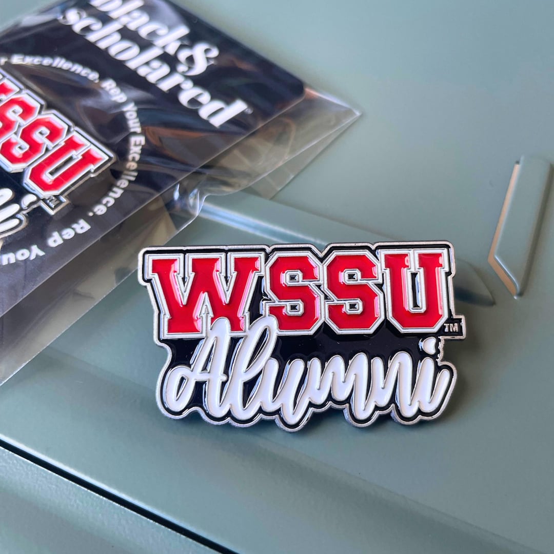 Winston-salem State University™ Alumni Enamel Lapel Pin - Etsy