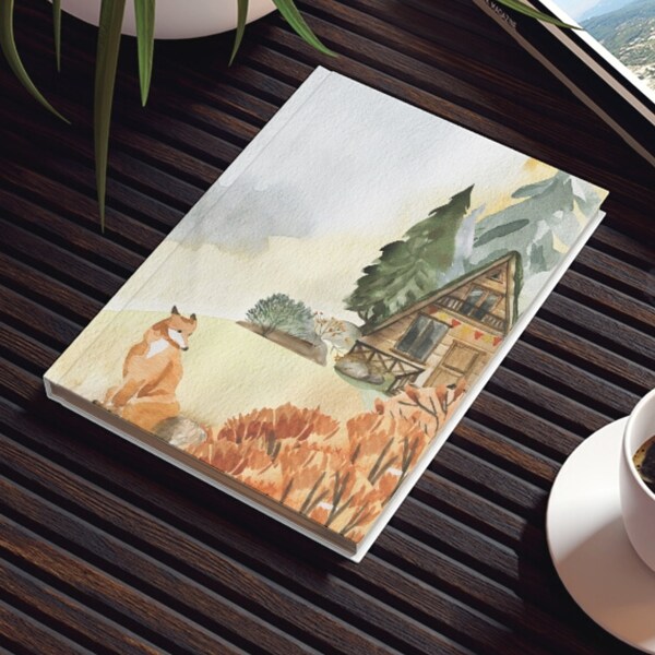 Fox Notebook - Etsy