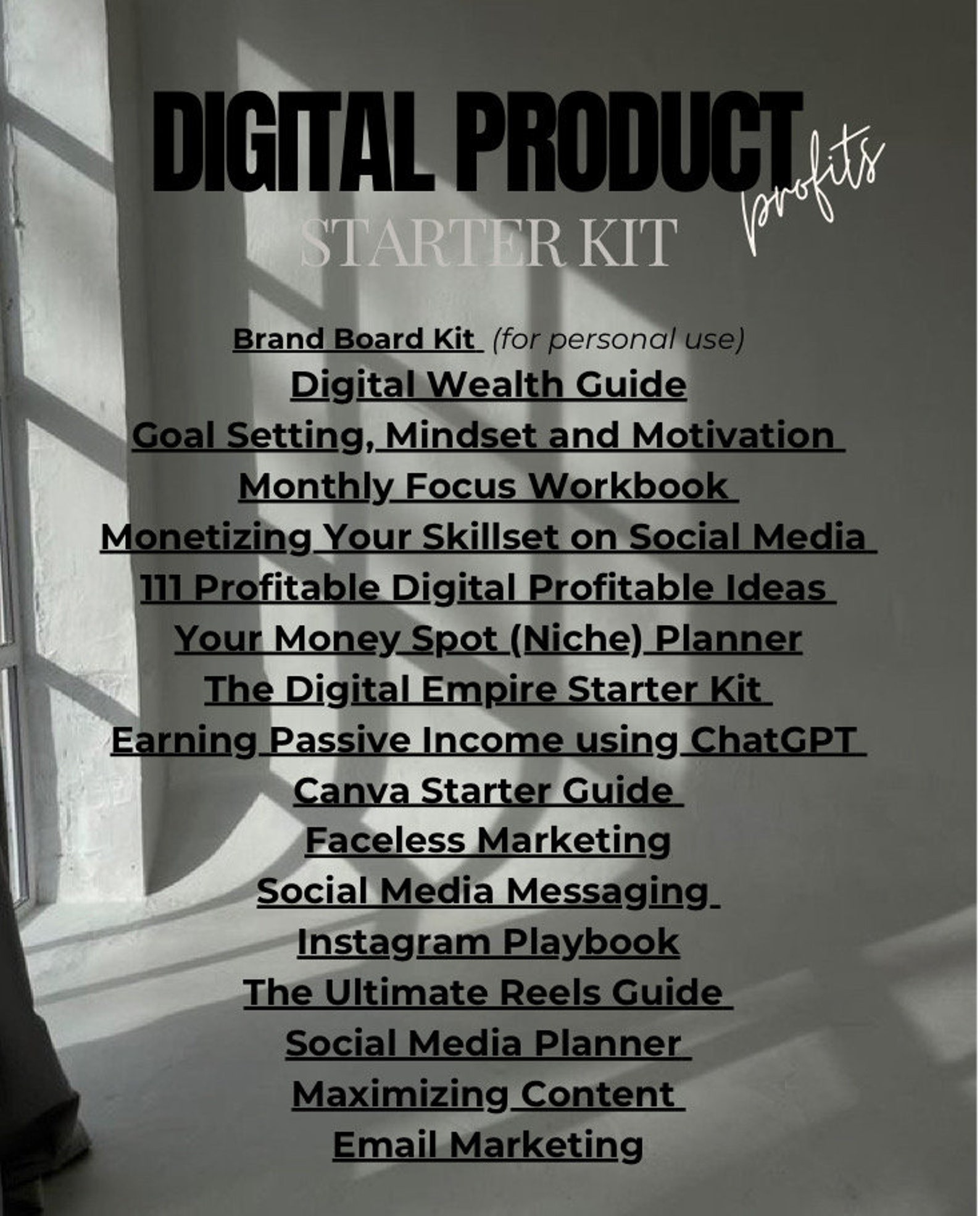 Ultimate Wealth Boss Starter Kit | Digital Course | Marketing| Digital ...